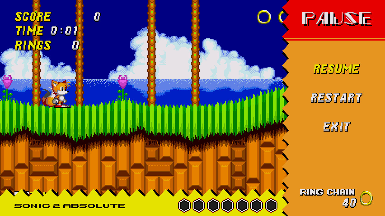 Customized Title Card and Pause Menu Mod for Sonic The Hedgehog 2 ...