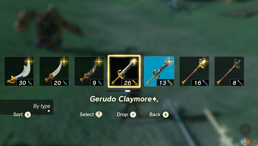 Balanced Unbreakable Gerudo Weapons Mod for The Legend of Zelda: Tears ...