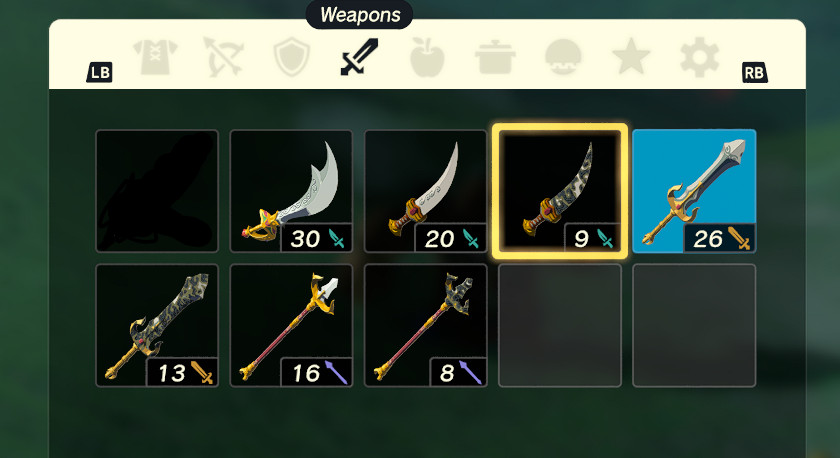 Balanced Unbreakable Gerudo Weapons Mod for The Legend of Zelda: Tears ...