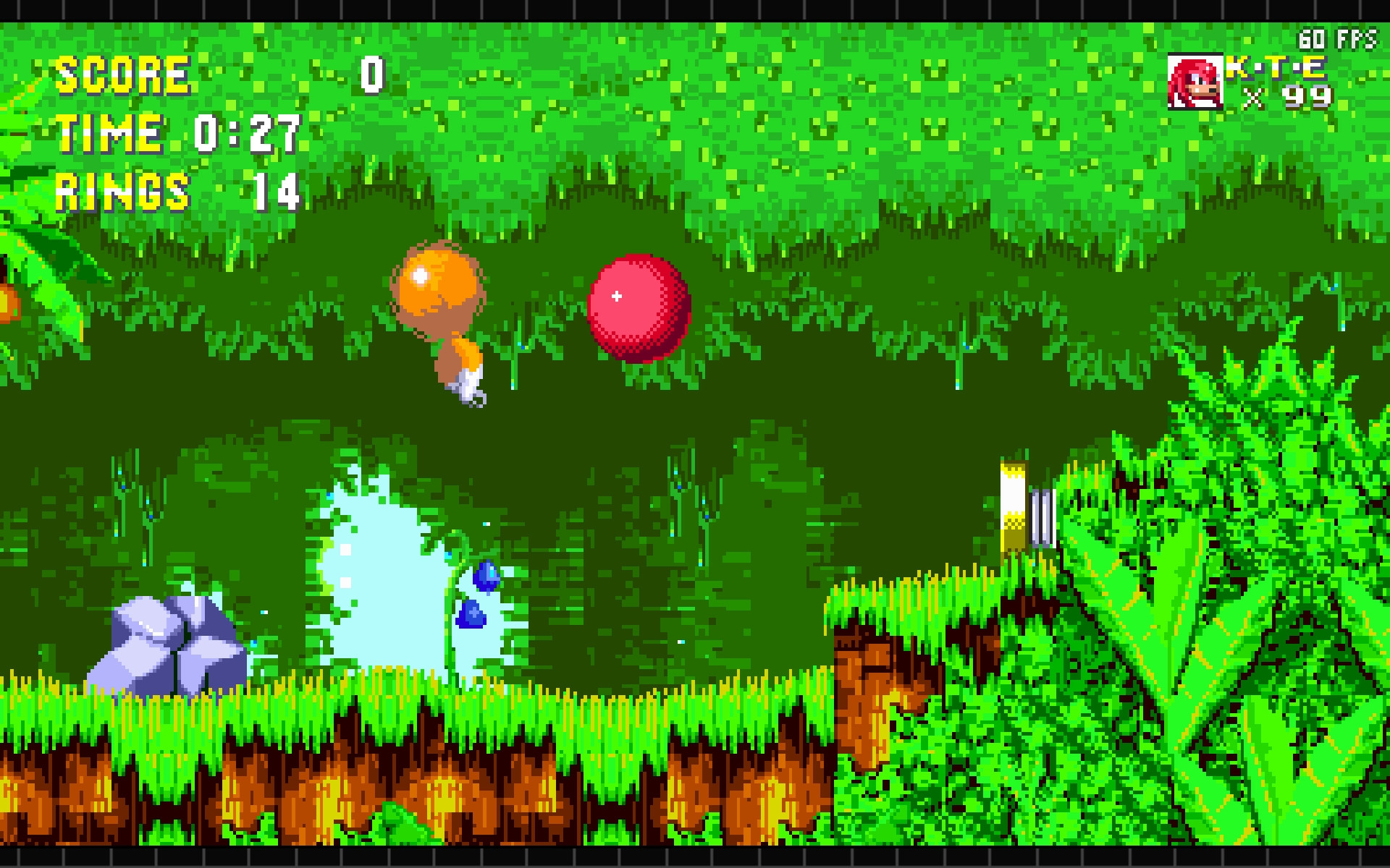 Knuckles Over sonic Mod for Sonic 3 A.I.R. | S3AIR Mods