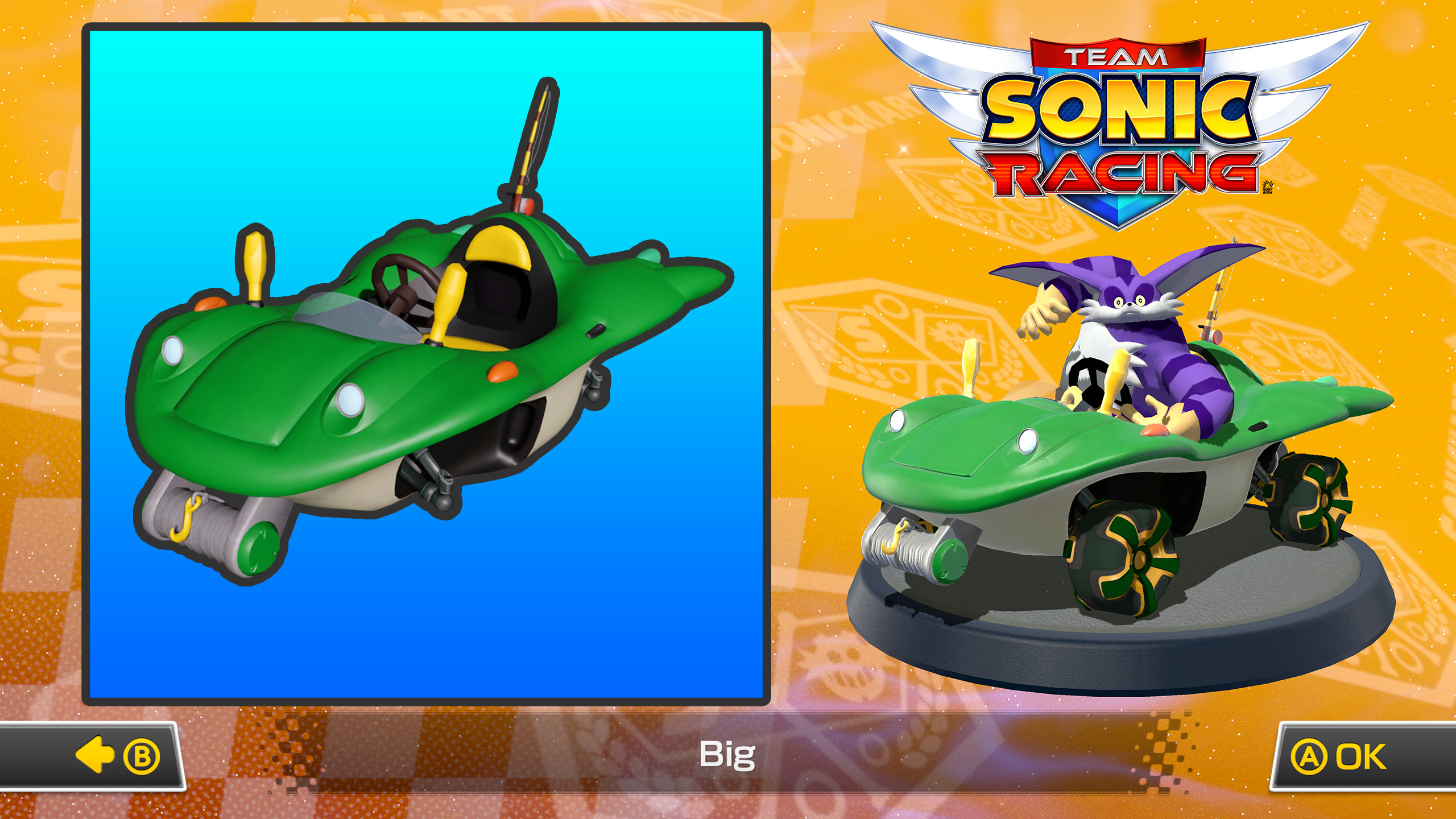 Frog Cruiser from TSR Mod for Mario Kart 8 | MK8 Mods