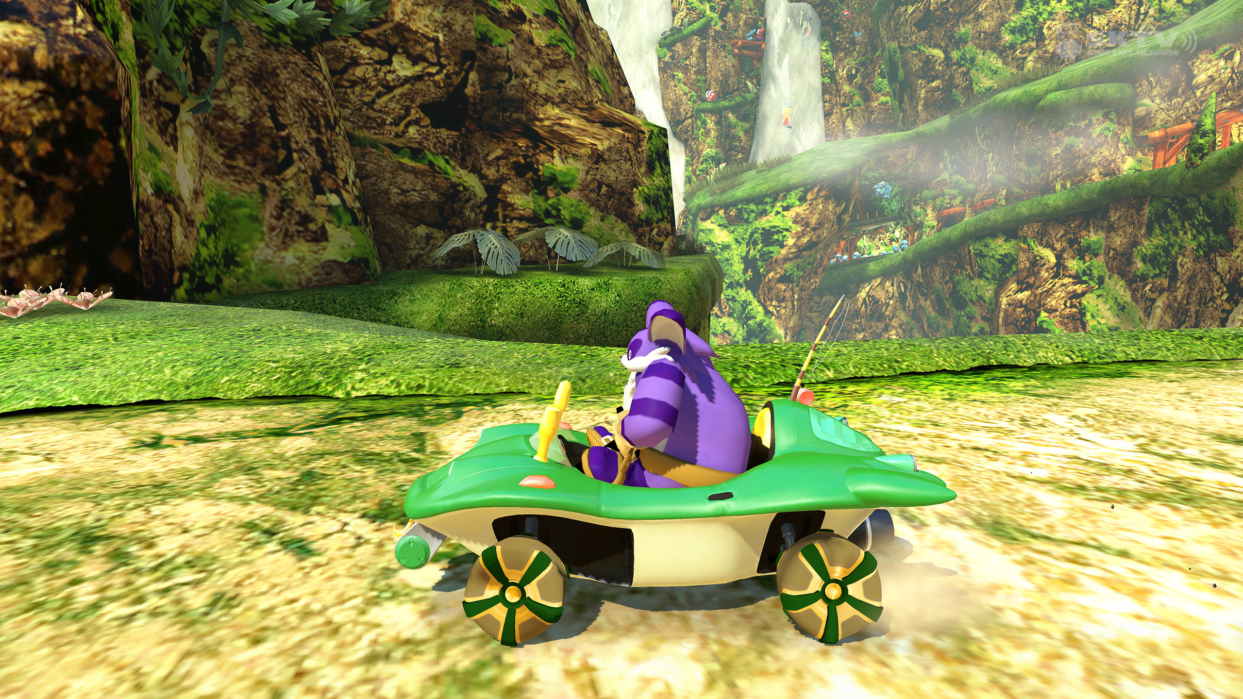 Frog Cruiser from TSR Mod for Mario Kart 8 | MK8 Mods