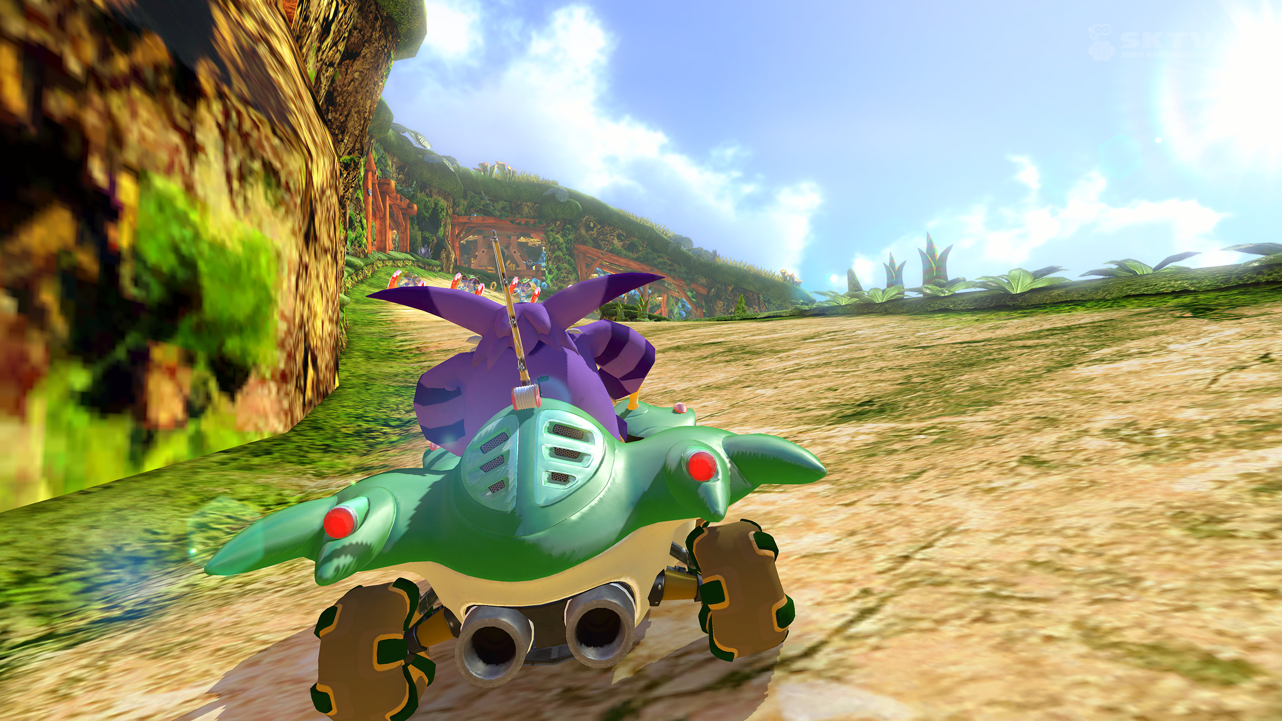 Frog Cruiser from TSR Mod for Mario Kart 8 | MK8 Mods