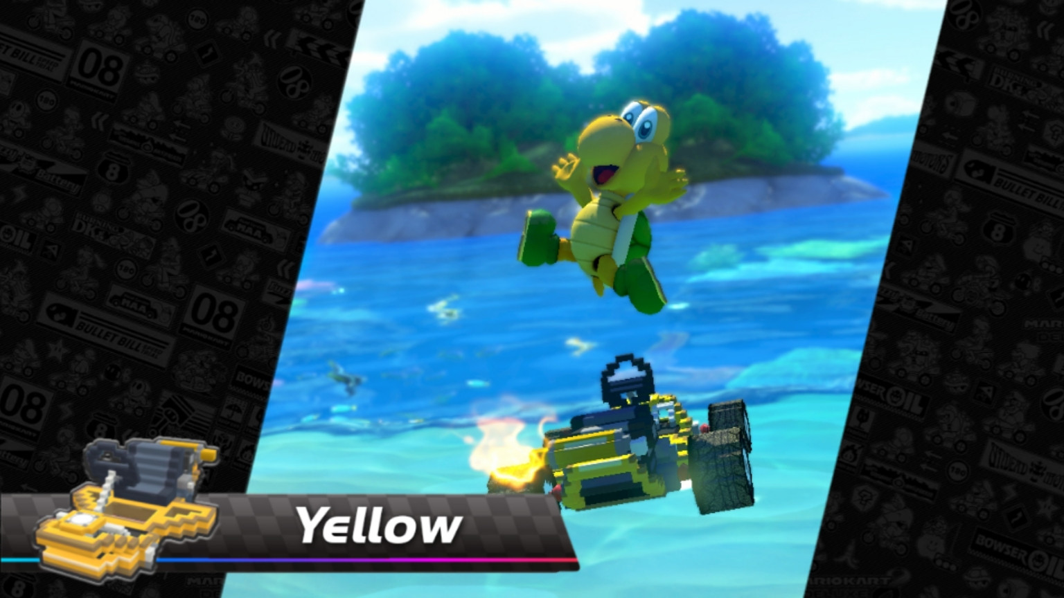 [Pack] 8-Bit Pipe Frame + 8-Bit Standard Mod for Mario Kart 8 Deluxe ...