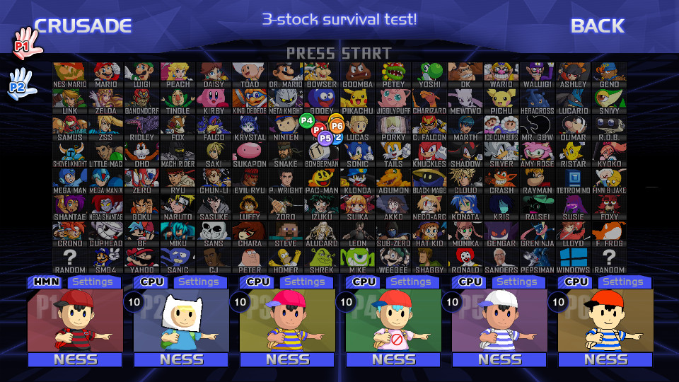 Super Smash Bros Skins A Stellar Platformer Fighting Game Inspired By