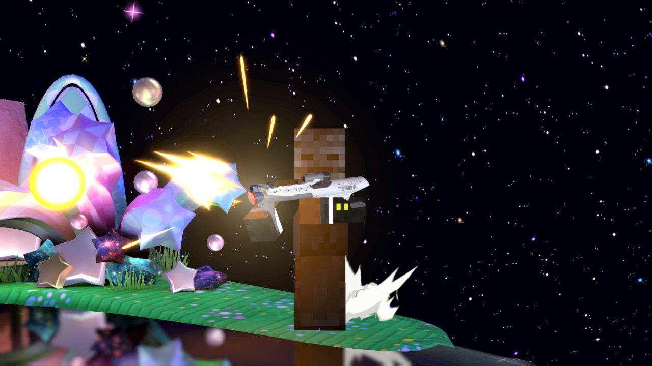 GroxMC over Steve Mod for Super Smash Bros. Ultimate | SSBU Mods