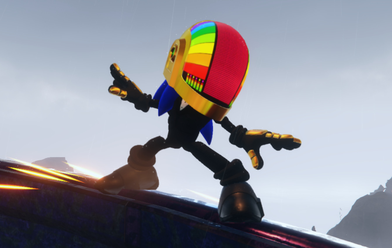 Daft Punk Outfits For Sonic Mod for Sonic Frontiers | Frontiers Mods