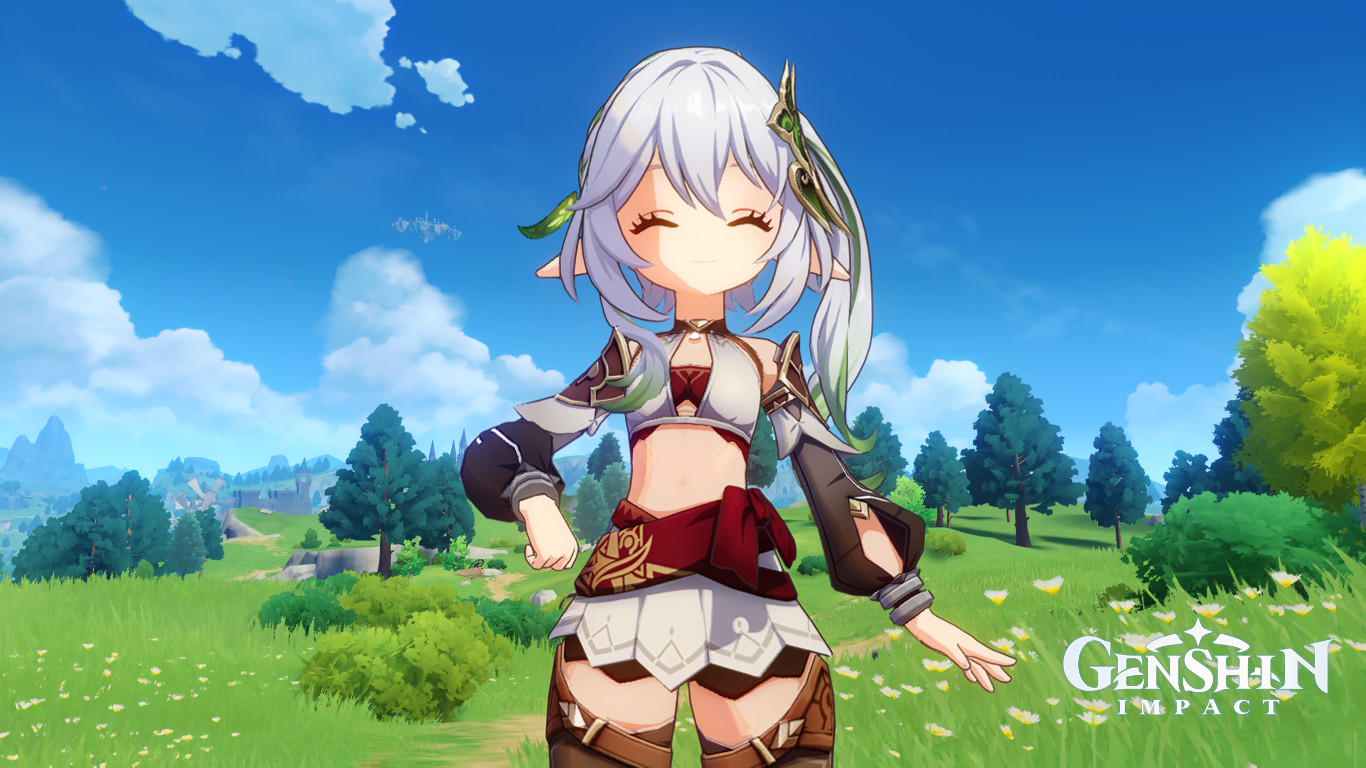 Nahida Eremite HD + Default skin color Mod for Genshin Impact | GI Mods