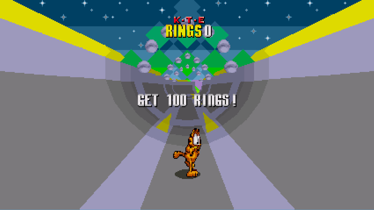 Garfield in Sonic 2 Absolute Mod for Sonic The Hedgehog 2 Absolute ...