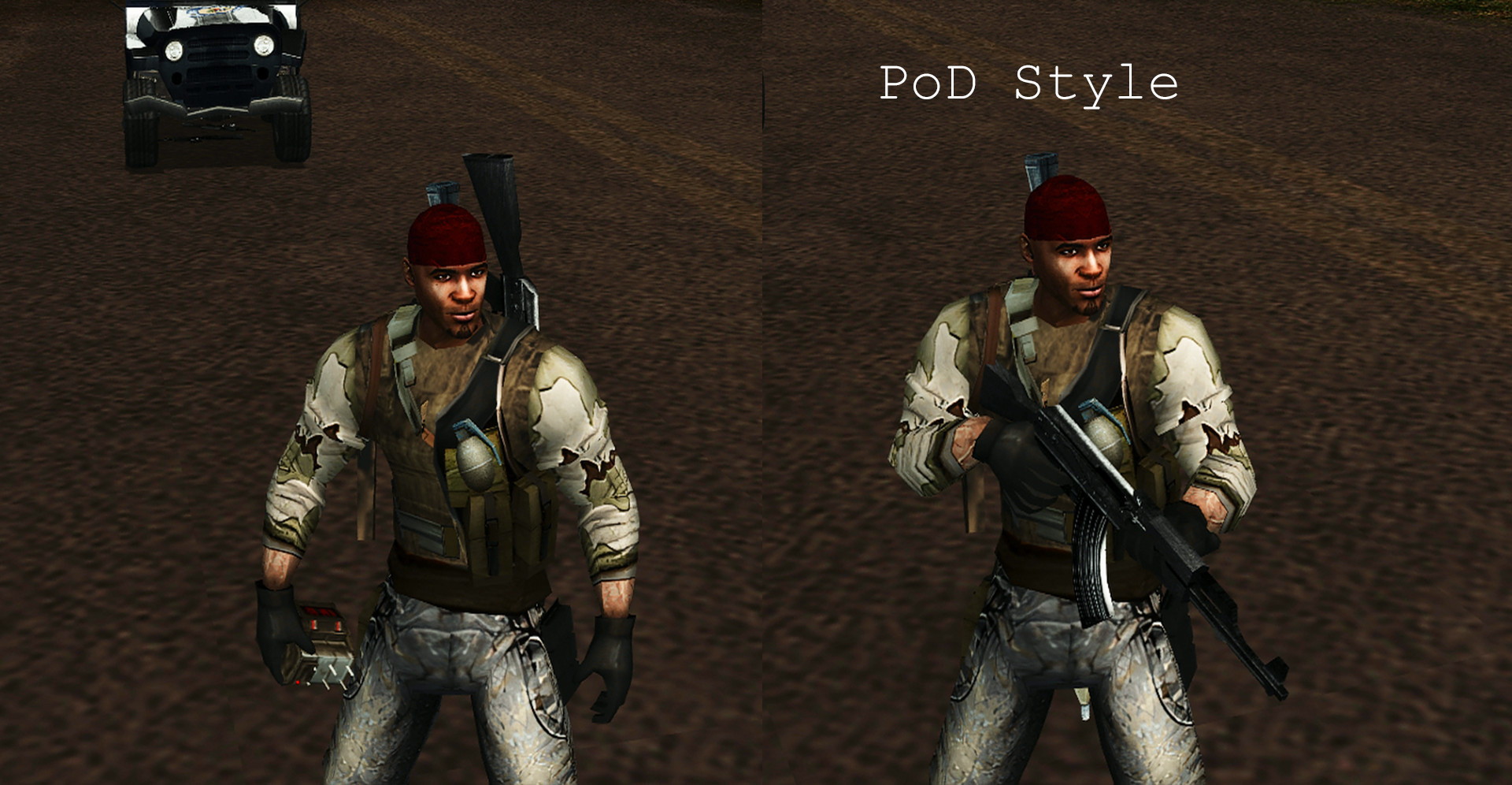 Fash's Fashionable Fits Mod for Mercenaries 2: World in Flames | M2 ...