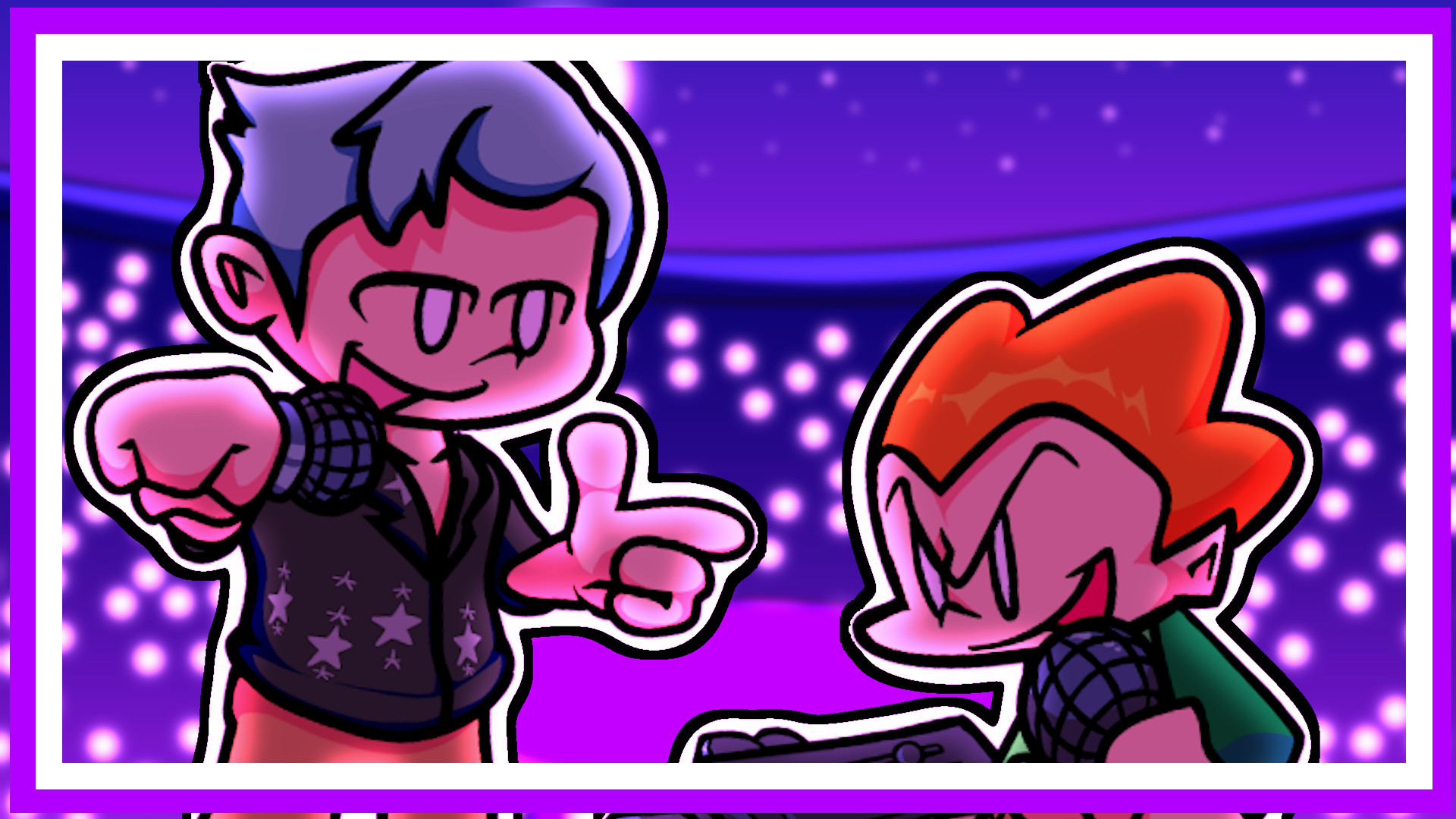 Rapping Monsters (BTS One-Shot) Mod for Friday Night Funkin' | FNF Mods