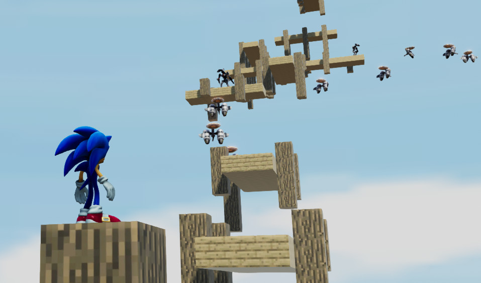 Minecraft Parkour Mod for Sonic the Hedgehog: Project '06 | Sonic P-06 Mods