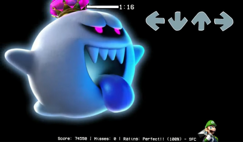 BOO - But Playable Mod for Friday Night Funkin' | FNF Mods