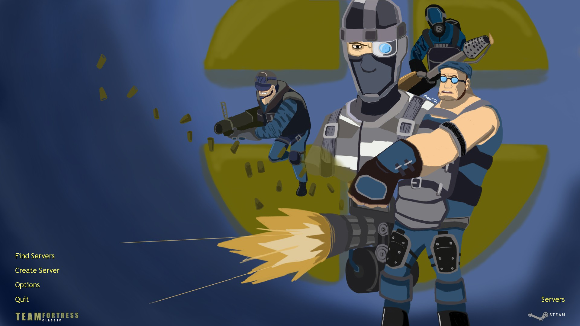 TF2 inspired menu (New Artwork) Mod for Team Fortress Classic | TFC Mods