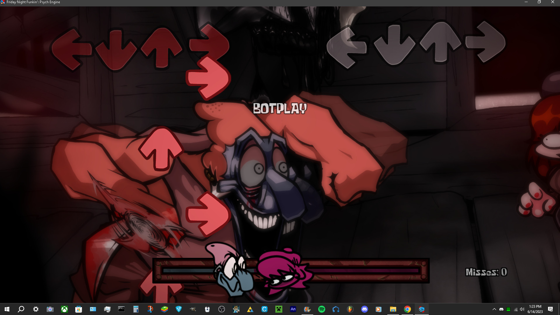 Massacre V3 Remastered [My Version] Mod for Friday Night Funkin' | FNF Mods