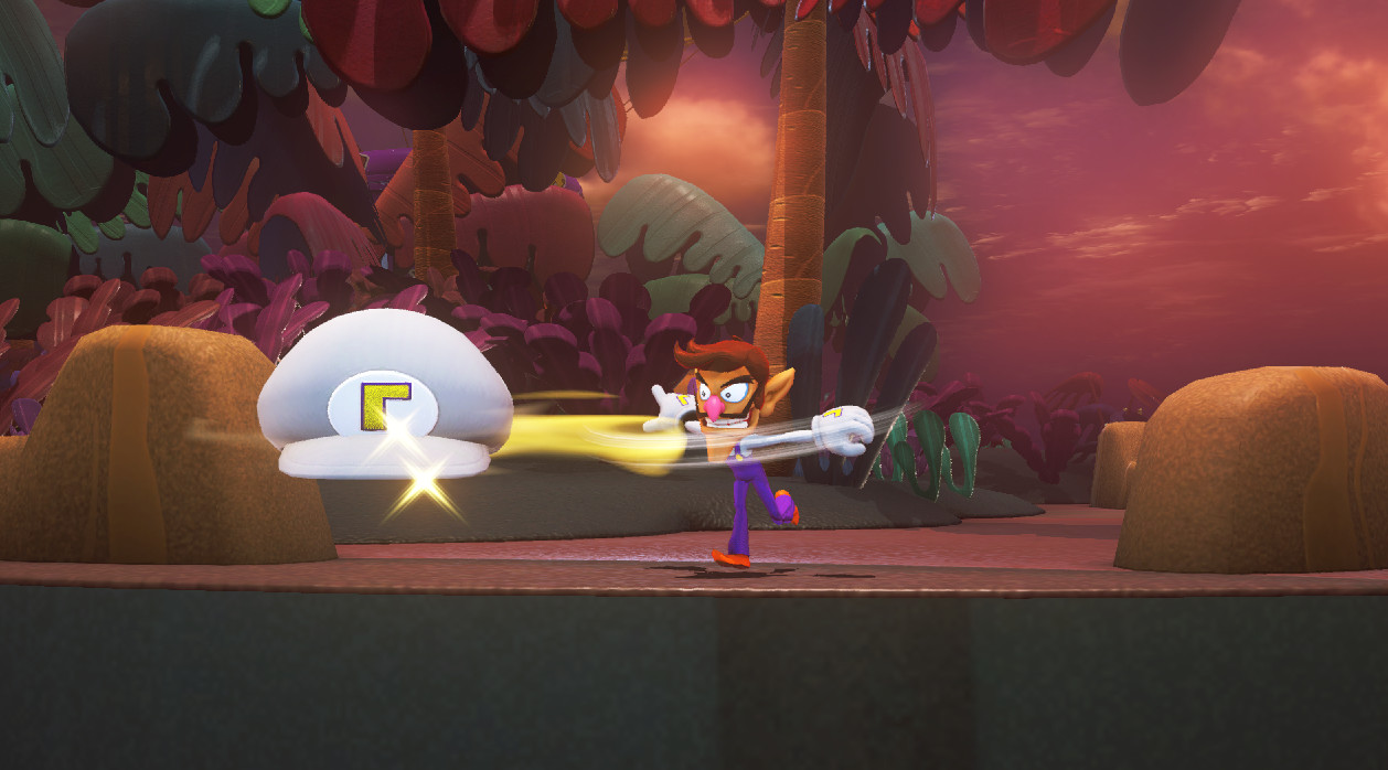 Waluigi Themed Addons Mod for Super Mario Odyssey | SMO Mods
