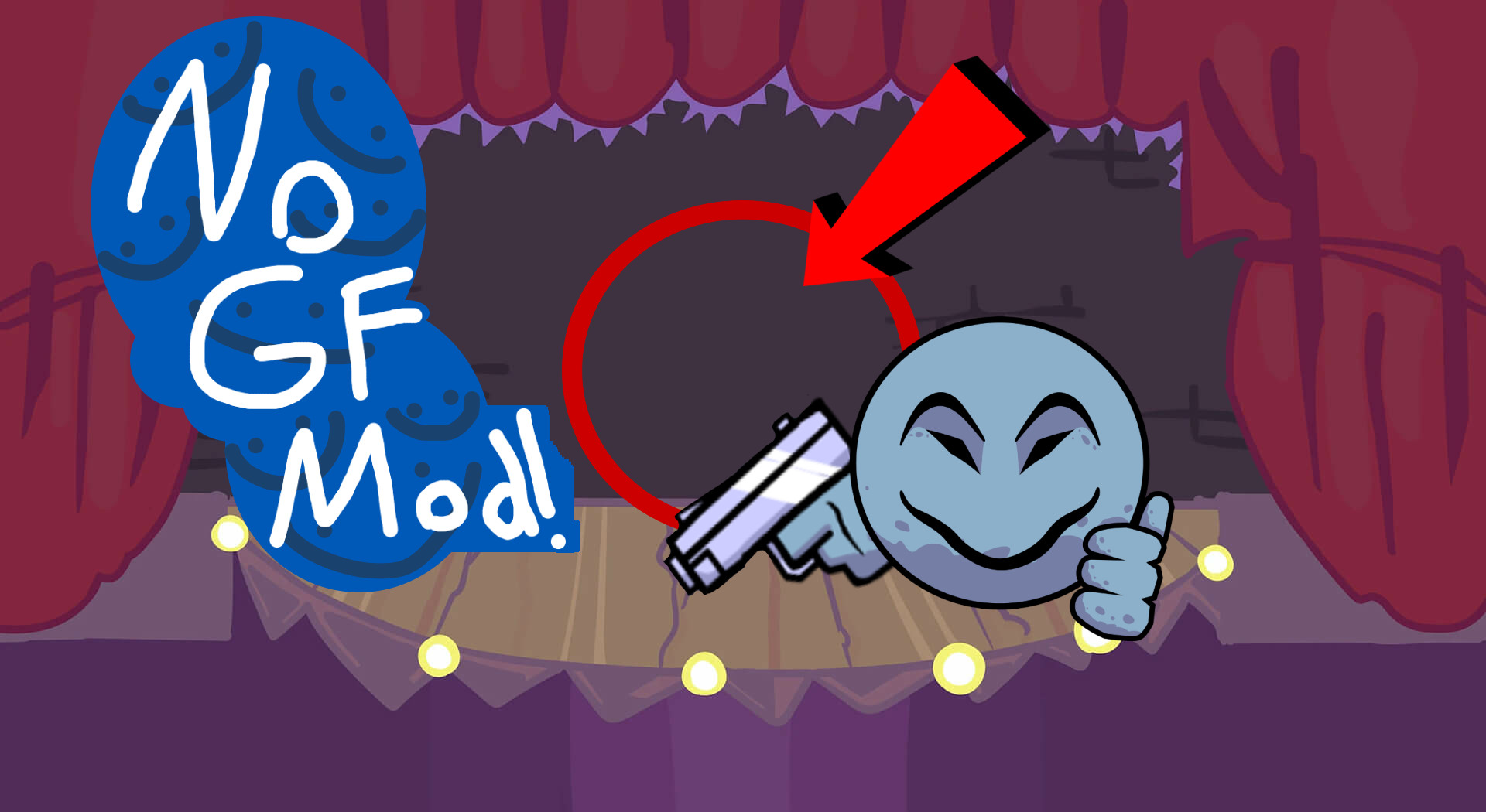 No Girlfriend Mod Mod for Friday Night Funkin' | FNF Mods