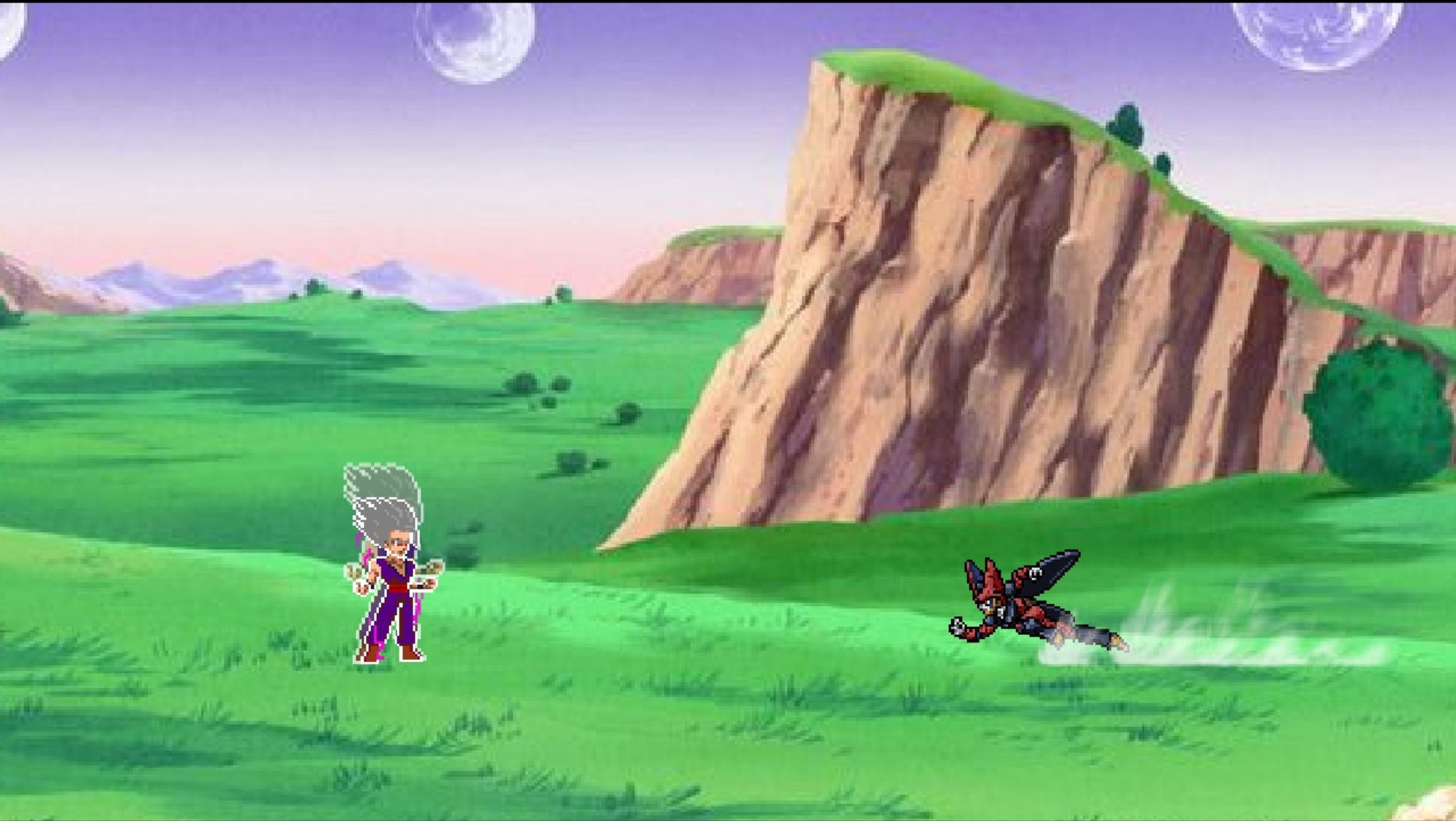Beast Gohan and the RR Base Mod for Super Smash Bros. Crusade | SSBC Mods