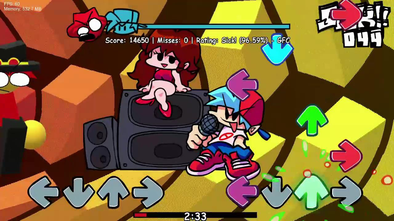 DISRUPTION LAVAGOLD MIX Mod for Friday Night Funkin' | FNF Mods