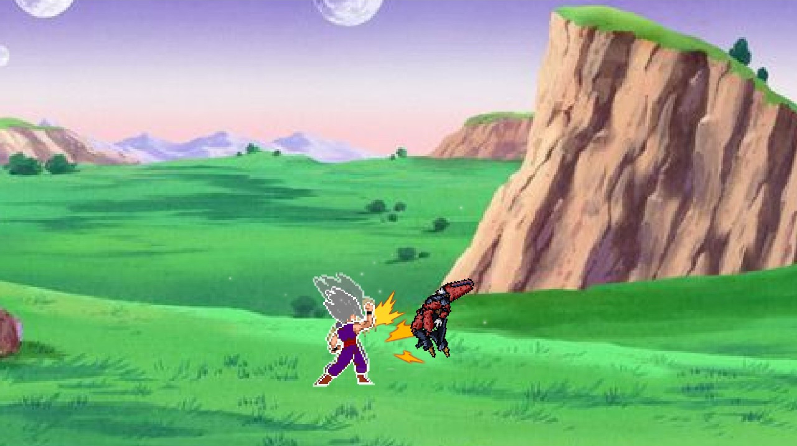 Beast Gohan and the RR Base Mod for Super Smash Bros. Crusade | SSBC Mods
