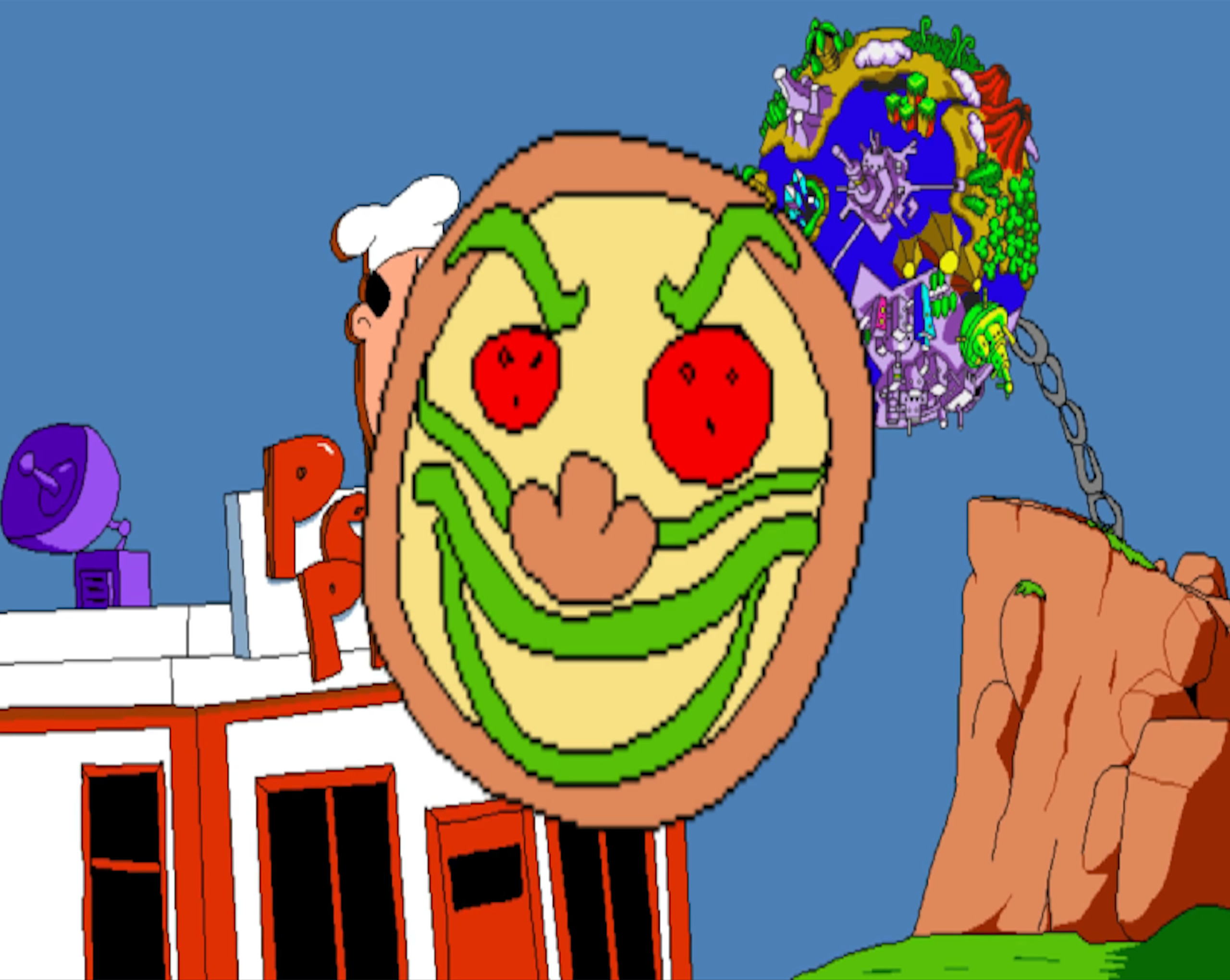 Peppino CD (Sonic Cd Custom TOWER) Mod for Pizza Tower | PT Mods