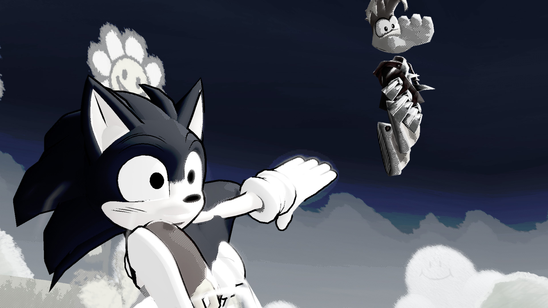 Akira Toriyama inspired Sonic Mod for Super Smash Bros. Ultimate | SSBU ...