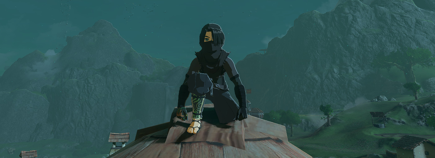 Ninja Mask (black sheikh mask) Mod for The Legend of Zelda: Tears of ...
