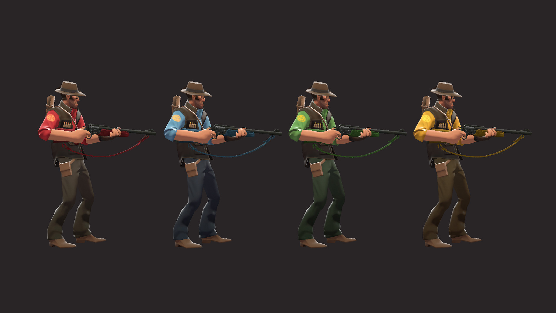 Team Color Hunting Revolver Mod for Team Fortress 2 Classified ...