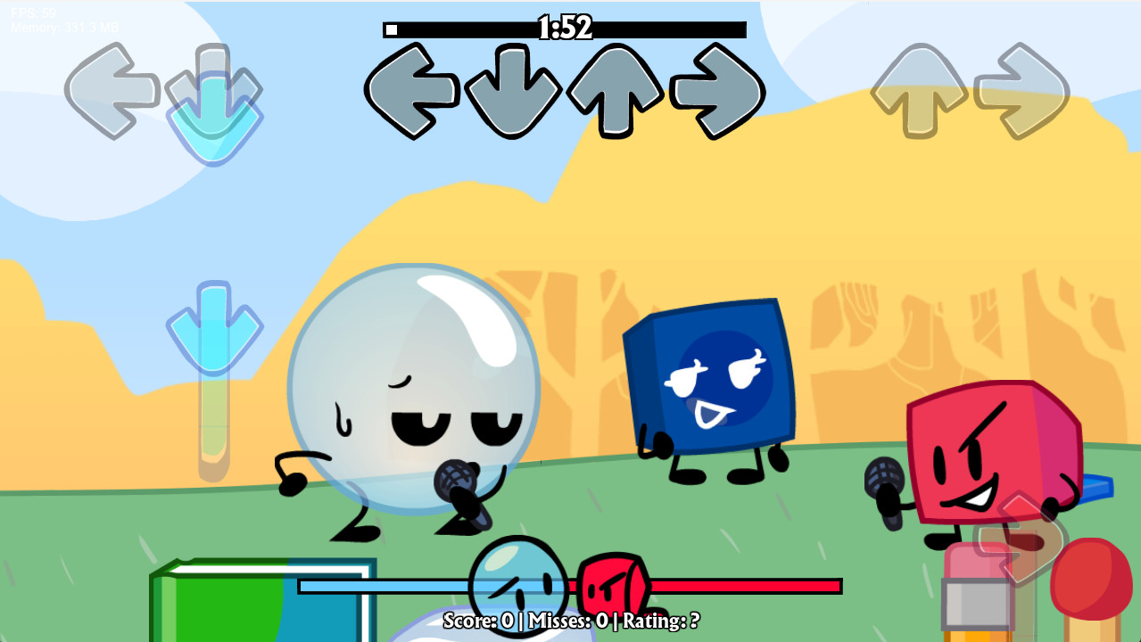 FNF: Dream Island Showdown (BFDI Mod) Mod for Friday Night Funkin ...