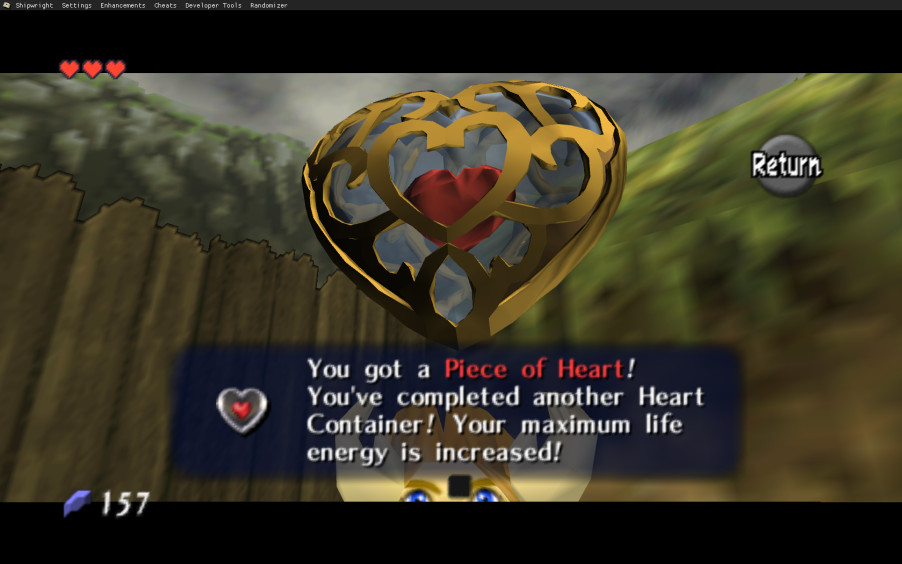 New Style Heart Pieces and Containers Mod for Ship of Harkinian ...