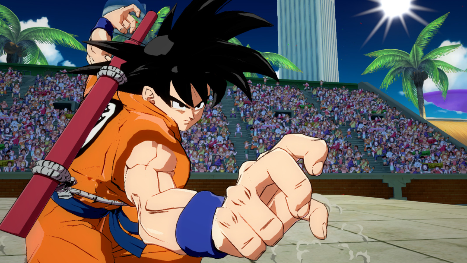 Kid Goku gi look for Base Goku Mod for Dragon Ball FighterZ | DB:FZ Mods