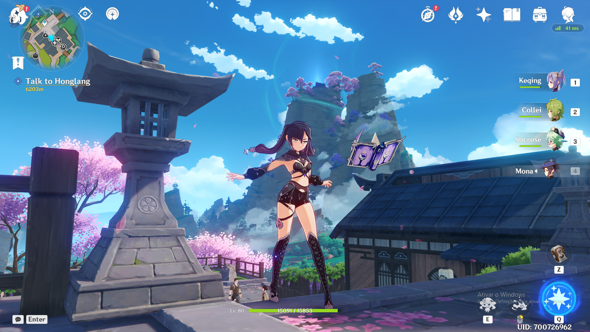 Gothic Mona (over CN skin) Mod for Genshin Impact | GI Mods