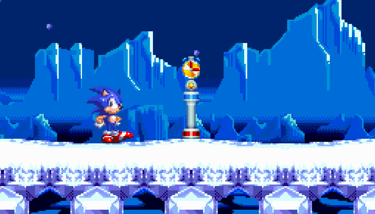Mania Style Time Attack Pole Mod for Sonic 3 A.I.R. | S3AIR Mods
