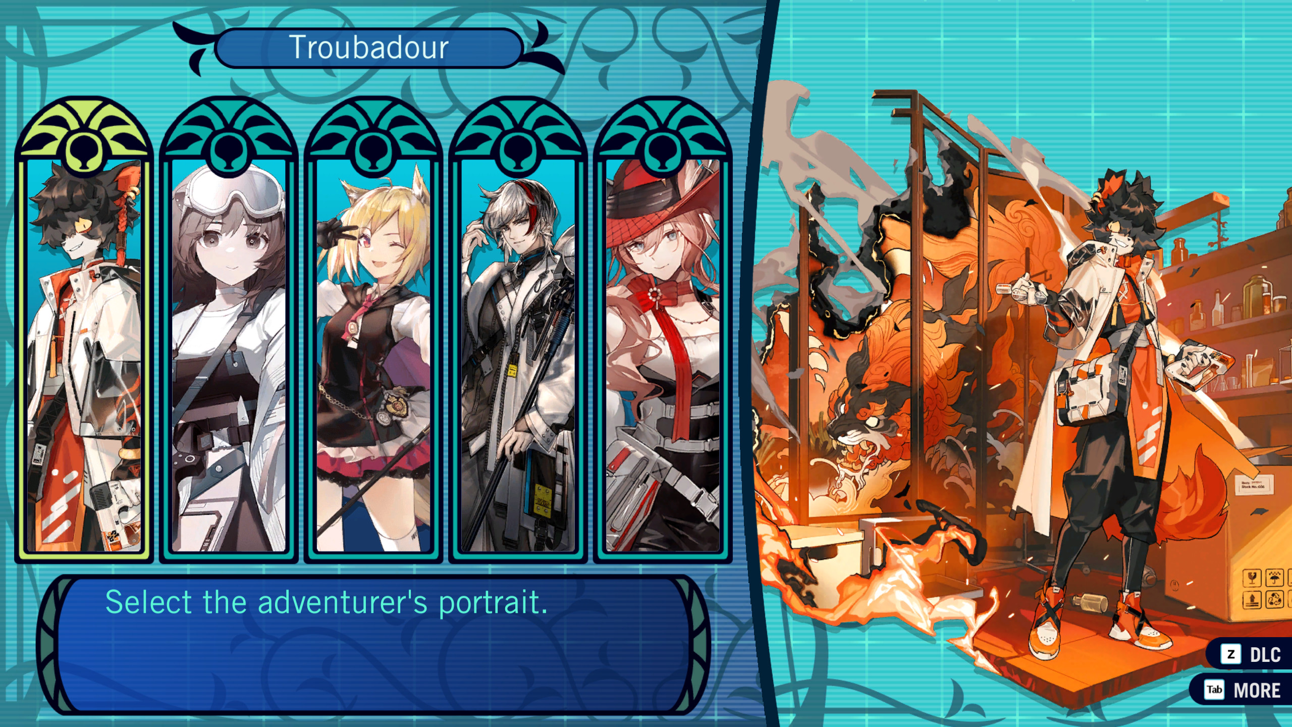 Arknights Portrait Replacer Mod for Etrian Odyssey HD | EOHD Mods
