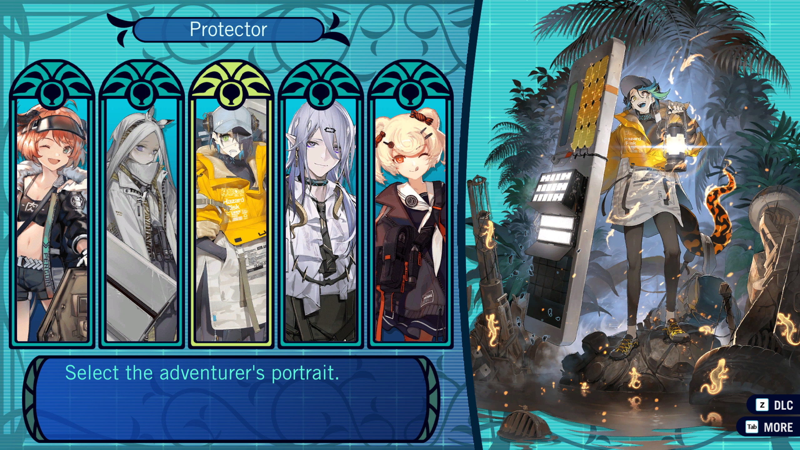 Arknights Portrait Replacer Mod for Etrian Odyssey HD | EOHD Mods