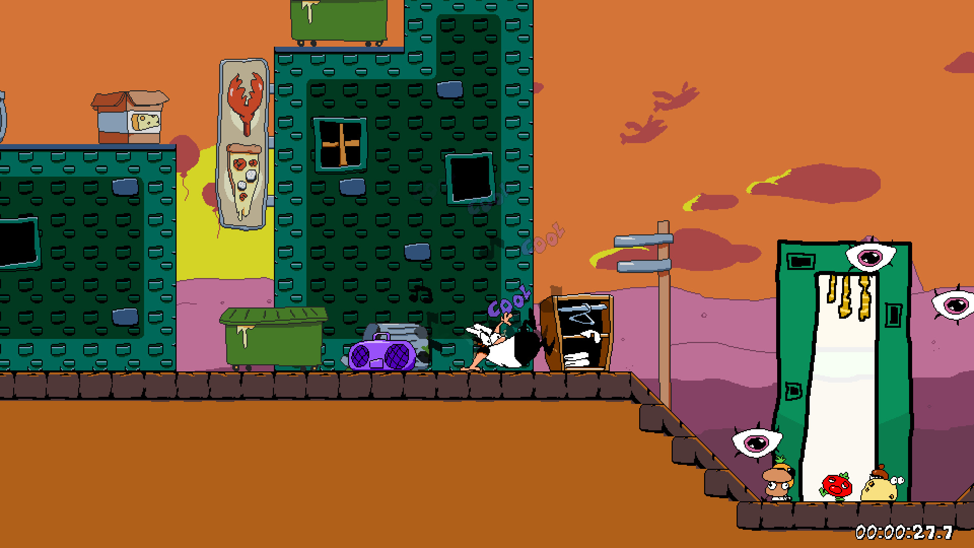 Tag Tower (CYOP Demo) Mod for Pizza Tower | PT Mods