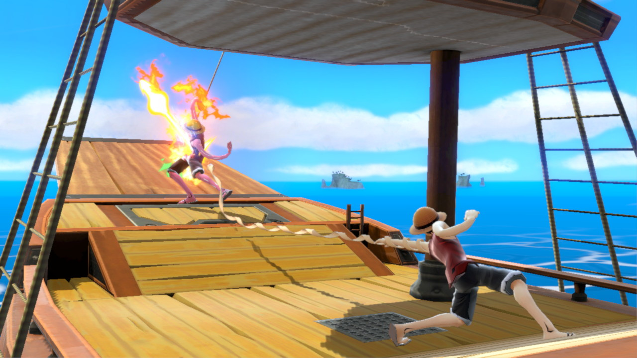 Luffy & Gear 2nd Over Min Min Mod for Super Smash Bros. Ultimate | SSBU ...