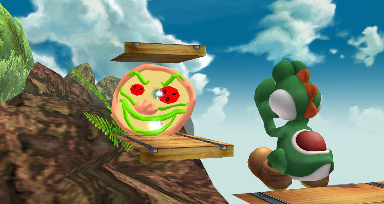 Pizza Face from Pizza Tower Mod for Super Smash Bros. Brawl | Brawl Mods