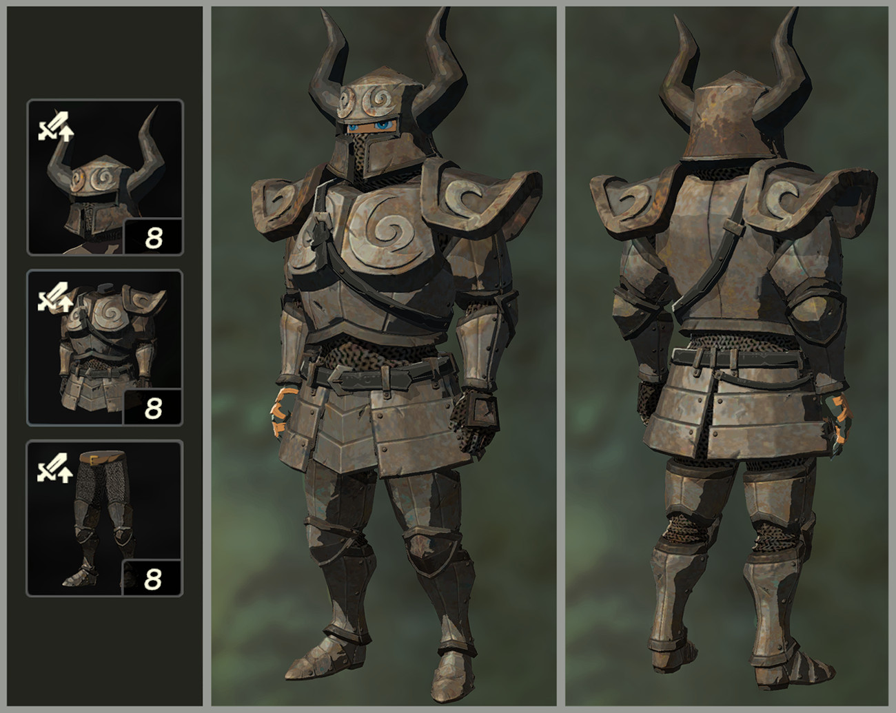 Rusty and Pristine Phantom Armor Mod for The Legend of Zelda: Tears of the Kingdom | TOTK Mods