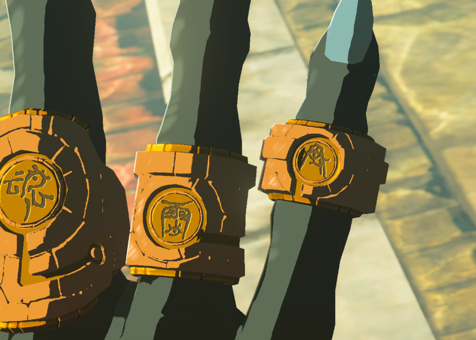 Rauru arm - No more green Sage rings Mod for The Legend of Zelda: Tears ...