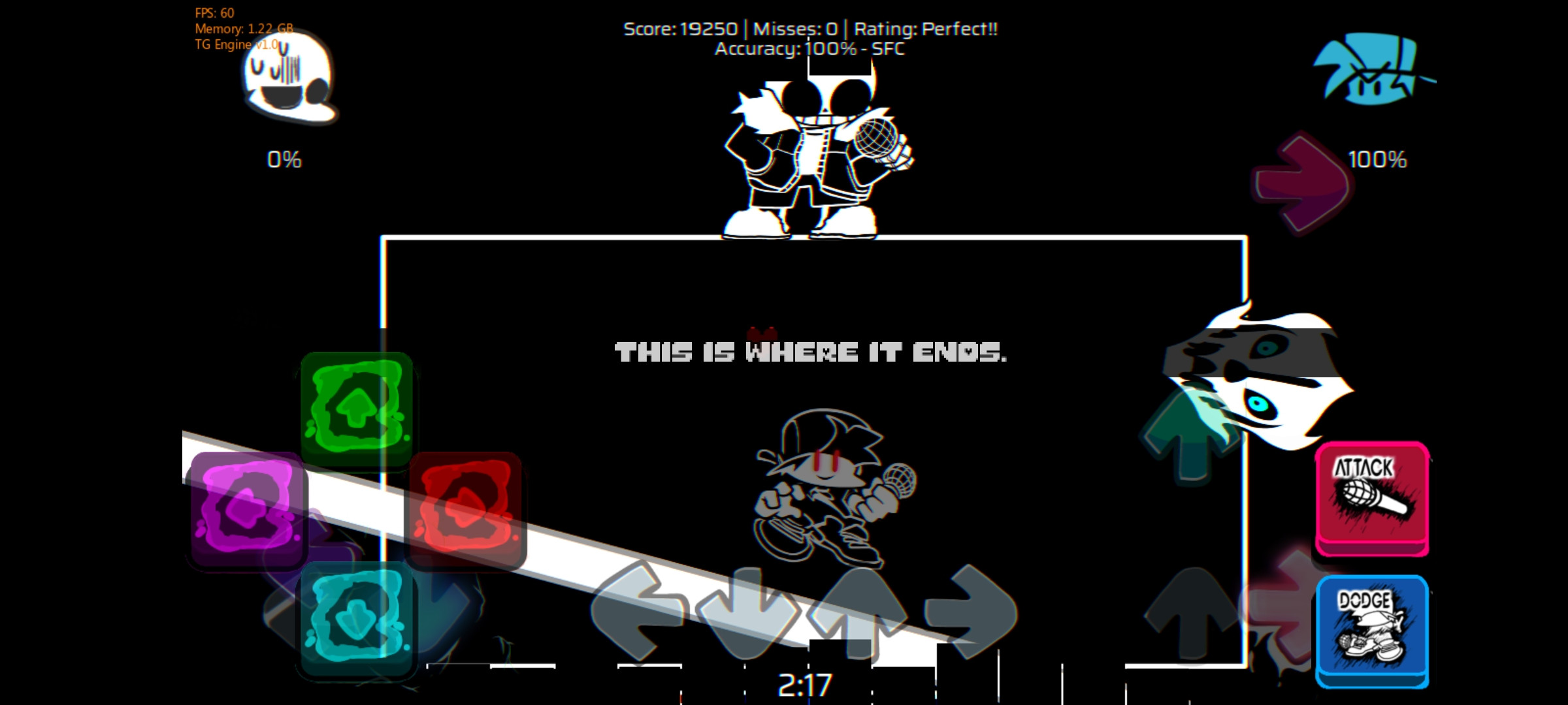 Burning in Hell with cool effect Mod for Friday Night Funkin' | FNF Mods
