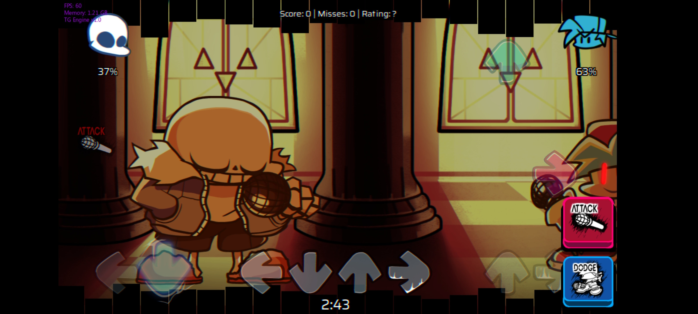 Burning in Hell with cool effect Mod for Friday Night Funkin' | FNF Mods