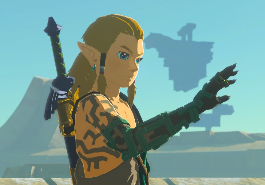 Rauru arm - No more green Sage rings Mod for The Legend of Zelda: Tears ...