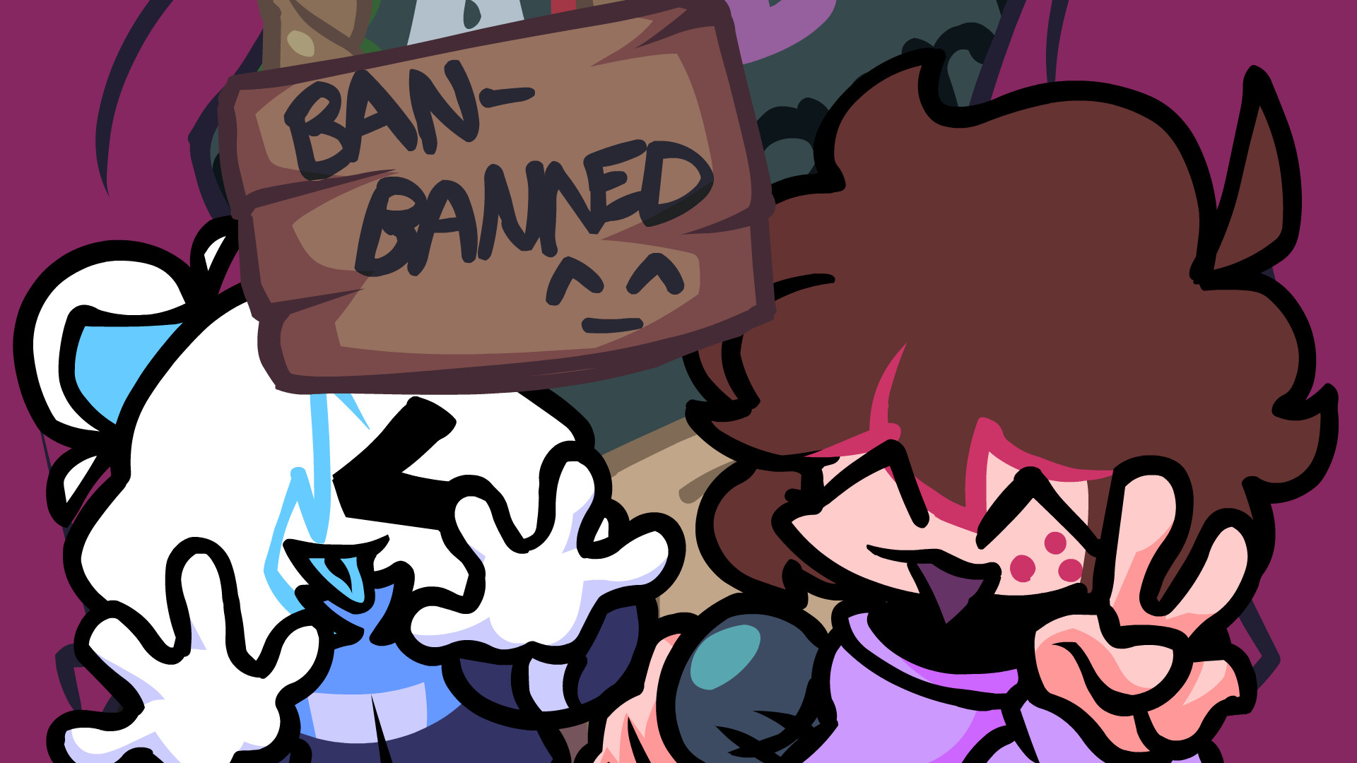Rappets: Ban-Banned Mod for Friday Night Funkin' | FNF Mods