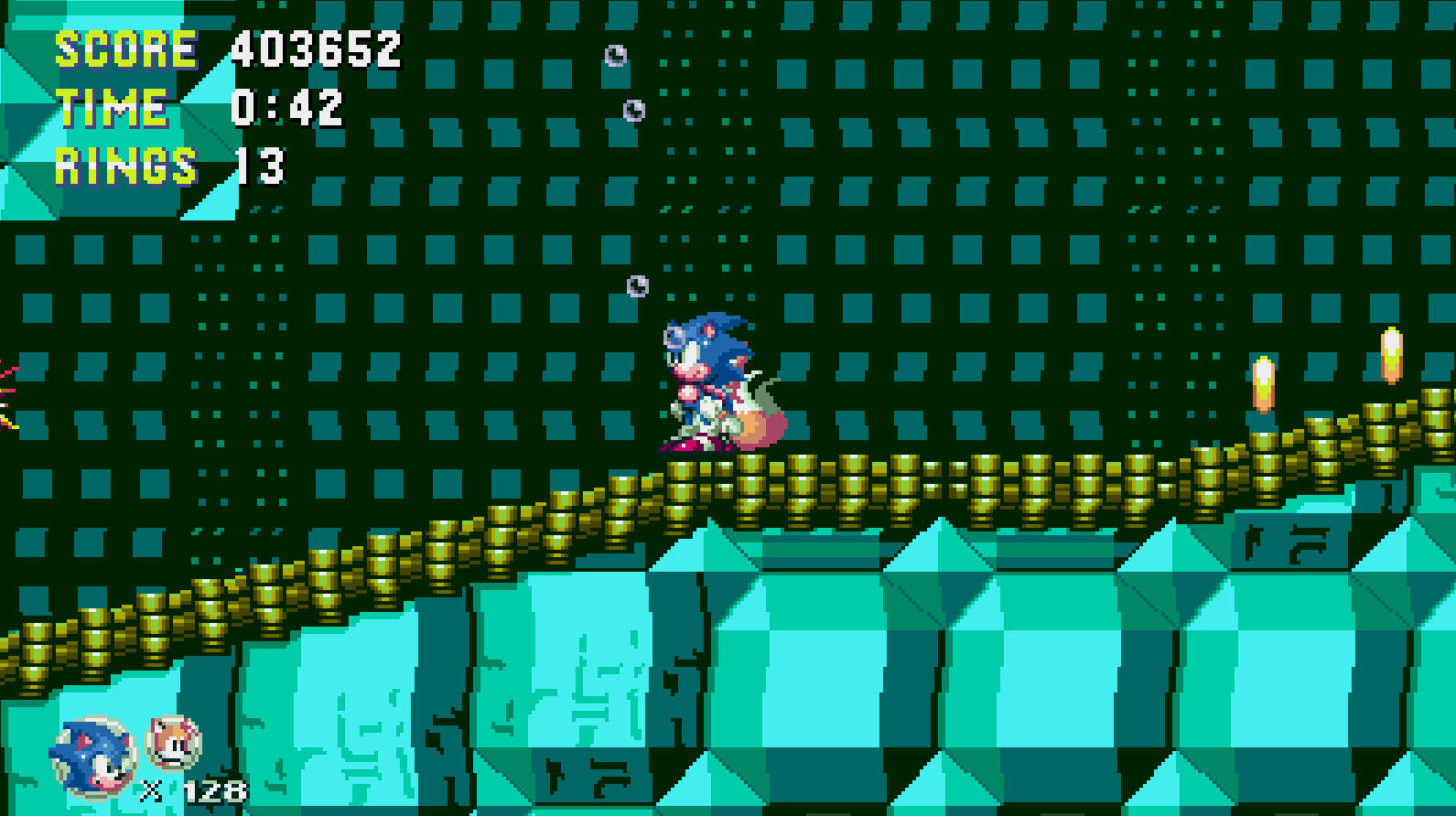 Genesis Composite Sonic Mod for Sonic Triple Trouble 16 bit | Sonic TT Mods