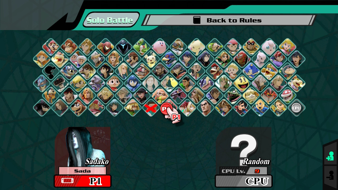 Sadako Yamamura (The Onryō) Mod for Super Smash Bros. Ultimate | SSBU Mods