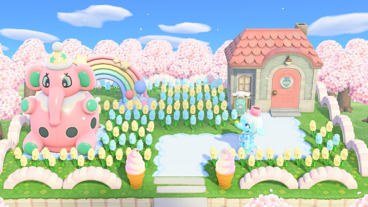 Pretty Plaza Panic Fencing Mod for Animal Crossing: New Horizons | ACNH ...