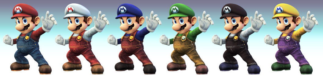 Scratch's Mario Pose Cosmetic Pack Mod for Super Smash Bros. Brawl ...