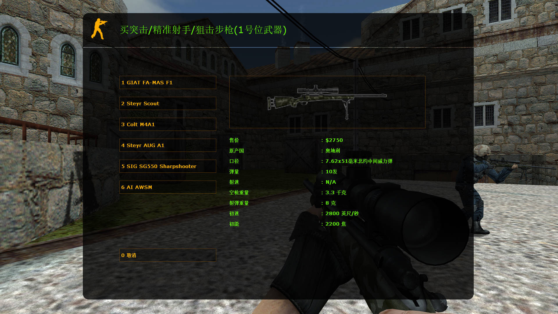 Remington M24 Sniper Weapon System Mod for Counter-Strike 1.6 | CS1.6 Mods
