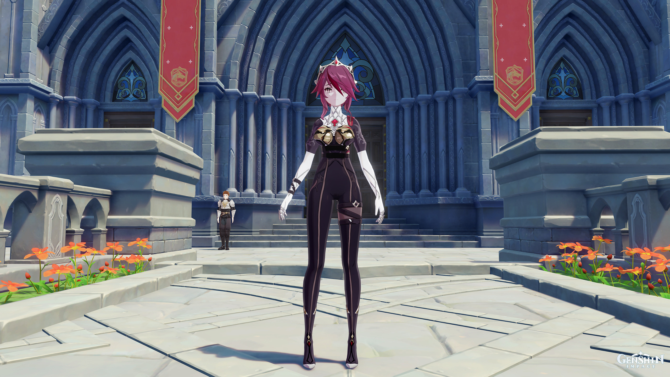 Simple Rosaria CN Ver (Pre v1.2) and Variations Mod for Genshin Impact ...